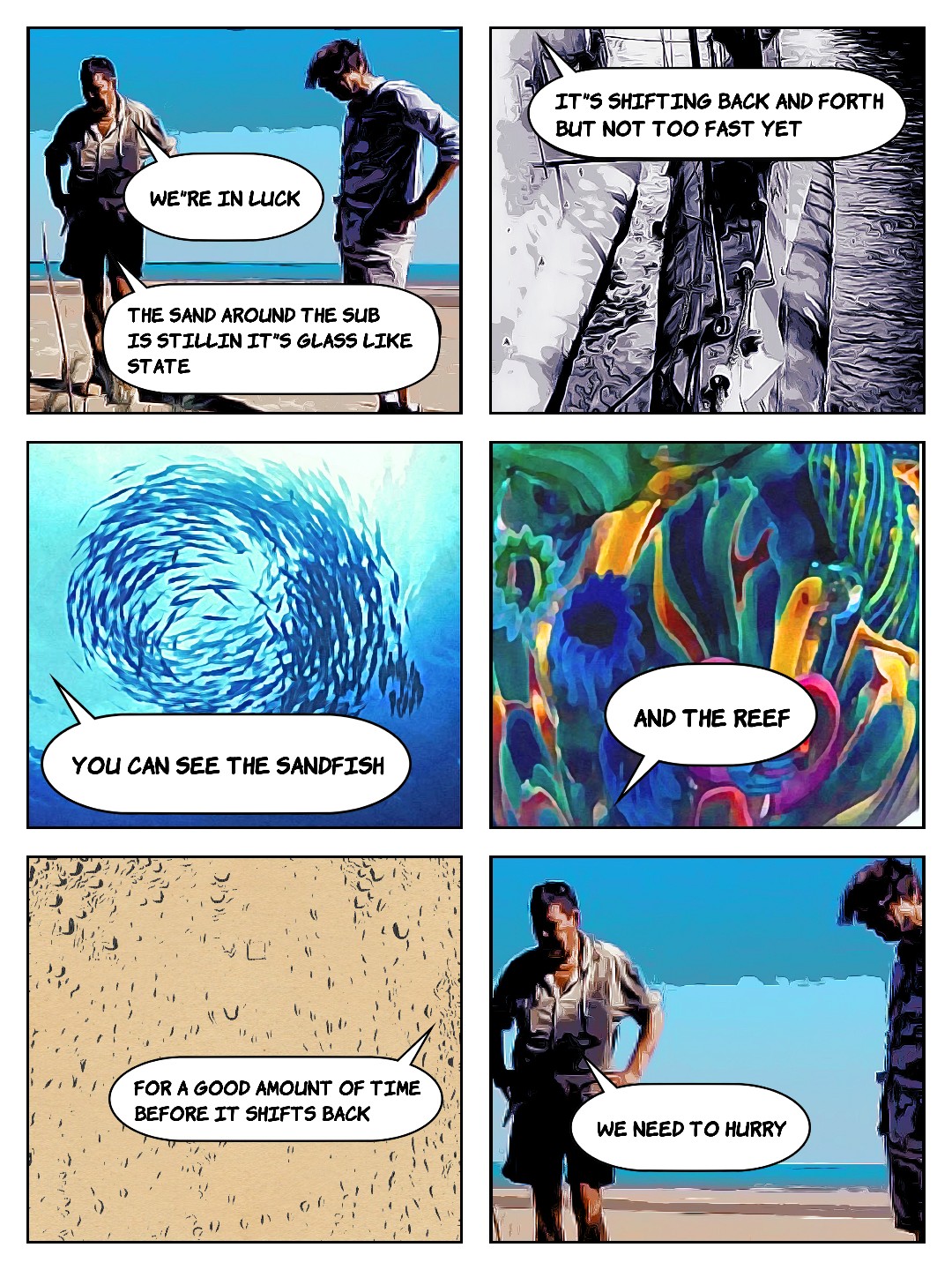 Sands of Time (color) part 1 – Tales From The Chocolate Grinder